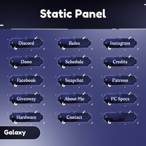 Quill Skyward Animated Stream Package/transition/stream Overlay/panel ...