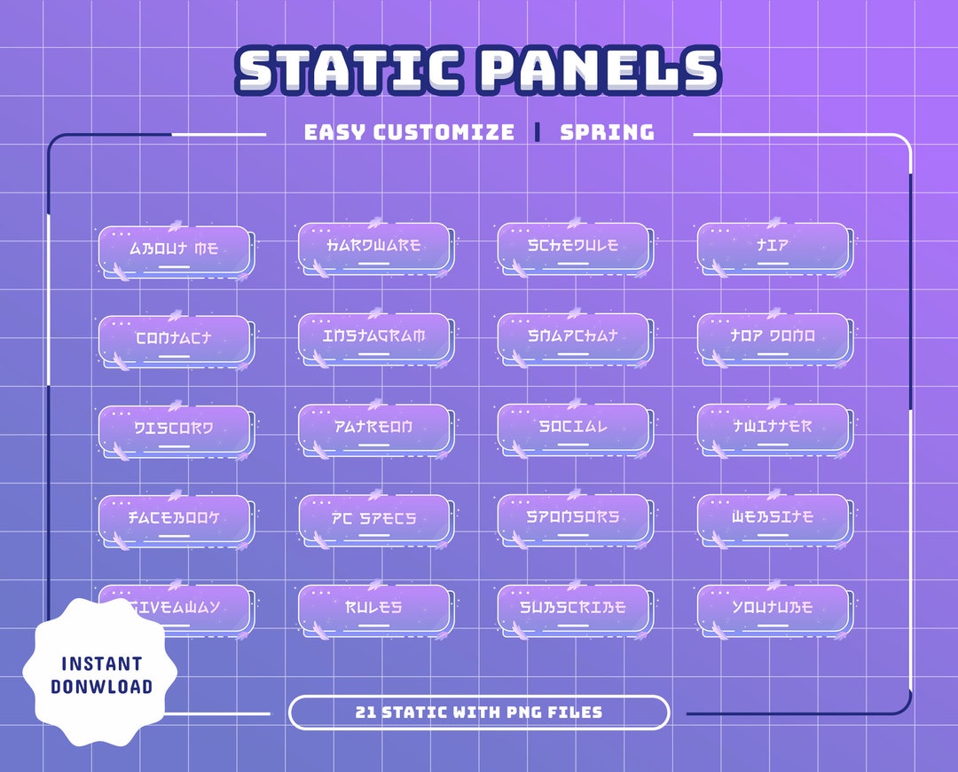 Spring Stream Panels/transition/panels/girly/cute/floral Frenzy/lovely ...