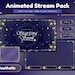 Royal Blossom Animated Stream Package/twitch Set/stream Overlay ...