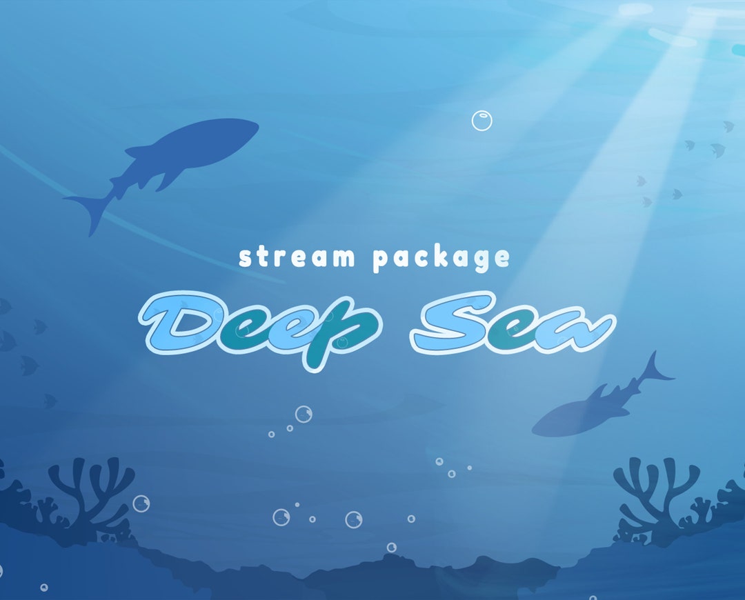 Deep Sea Animated Stream Package/stream - Etsy