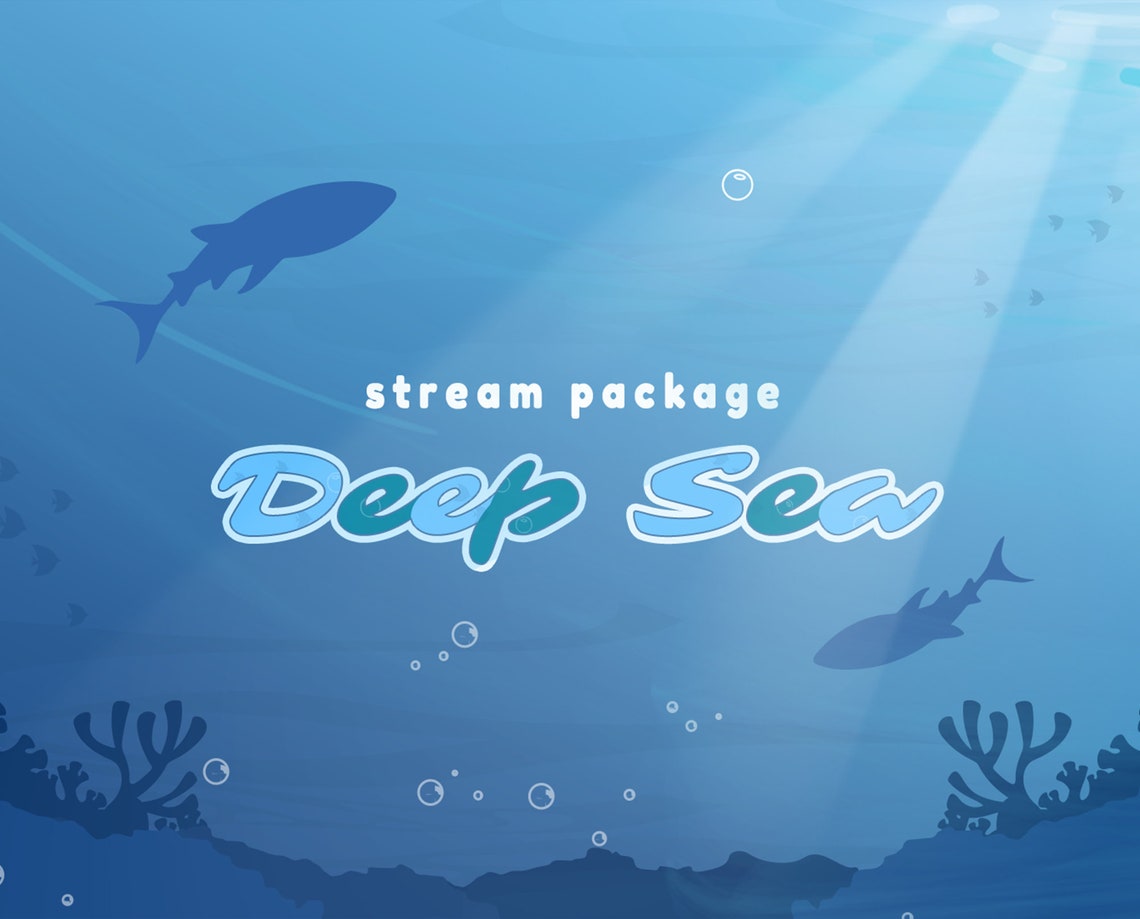 Deep Sea Animated Stream Package/stream - Etsy