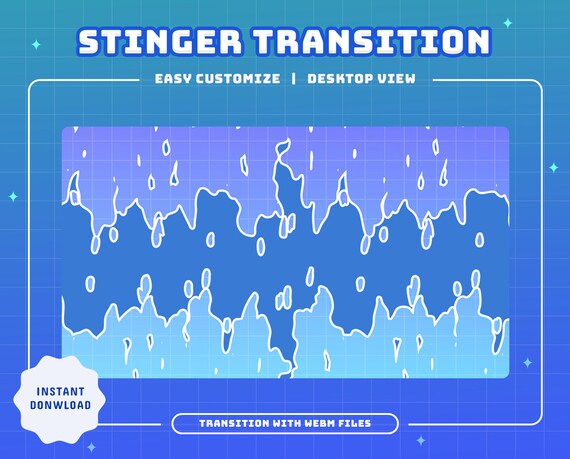 Desktop View Pop-up Animated Transition Package/stream - Etsy