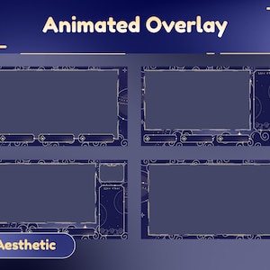 Overcast Circles Animated Stream Package/stream Overlay/stream Package ...