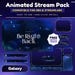 Starry World Animated Stream Package/transition/stream Overlay/panels ...