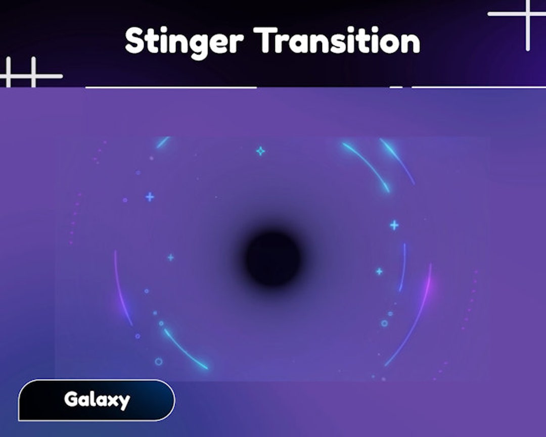 Twinkle Star Animated Stream Transition for Twitch, Kick, Youtube ...