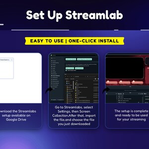 Skybridge Night Animated Stream Overlay Package for Twitch/peaceful ...