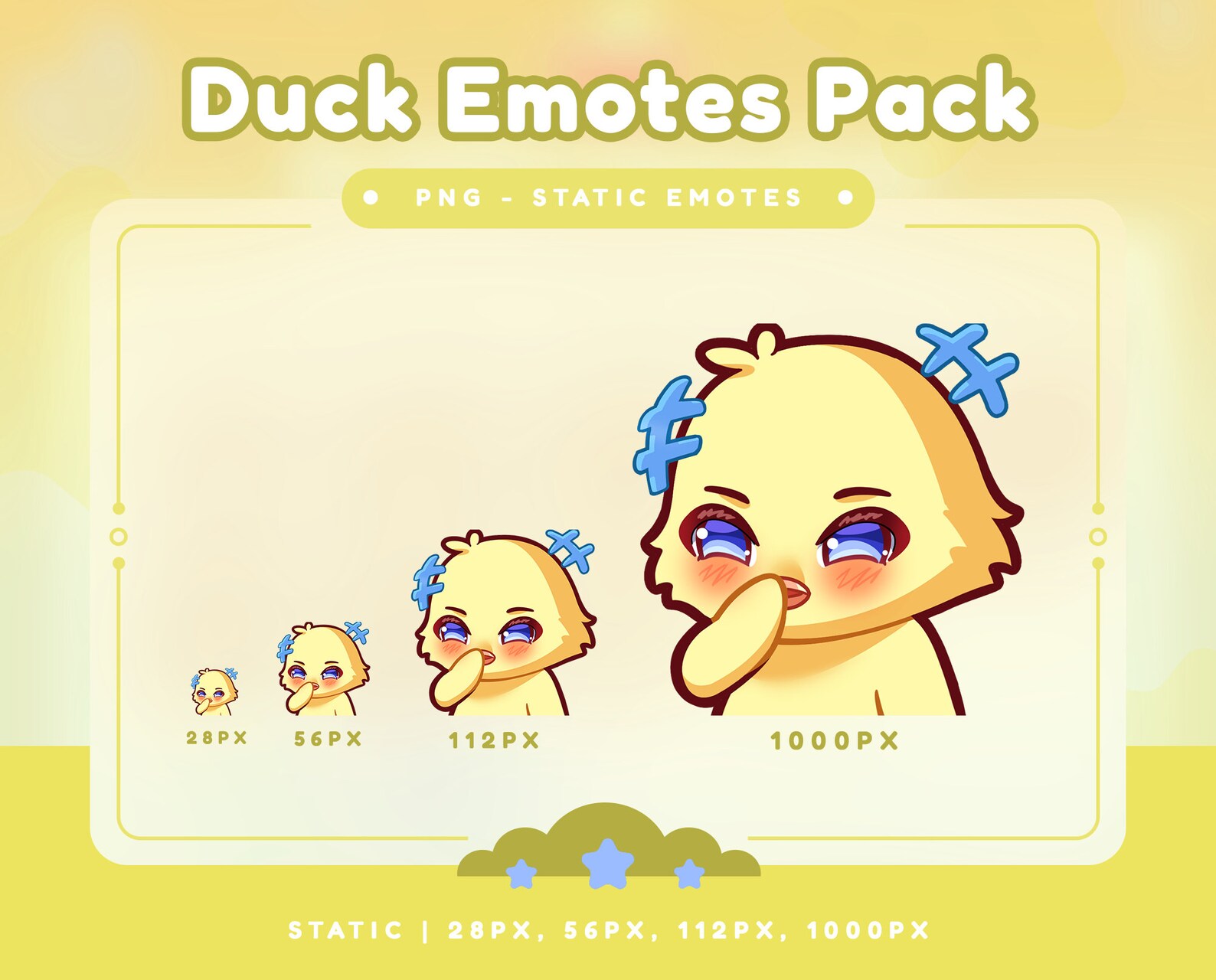Duck Bundle Emotes Pack for Twitch, Discord, Youtube/emotes Bundle ...