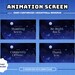 Nightfall Reverie Animated Stream Screens/transition/stream Overlay ...