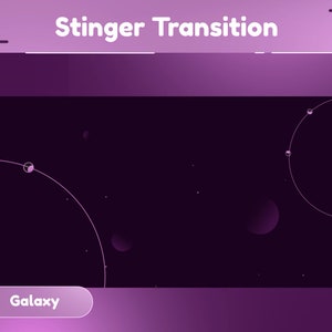 Pink Astro Animated Stream Transition/transition/stream Overlay/panels ...