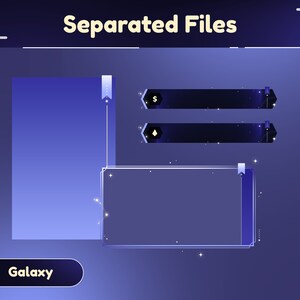 Lunar Ascended Animated Stream Package/transition/stream Overlay/panels ...