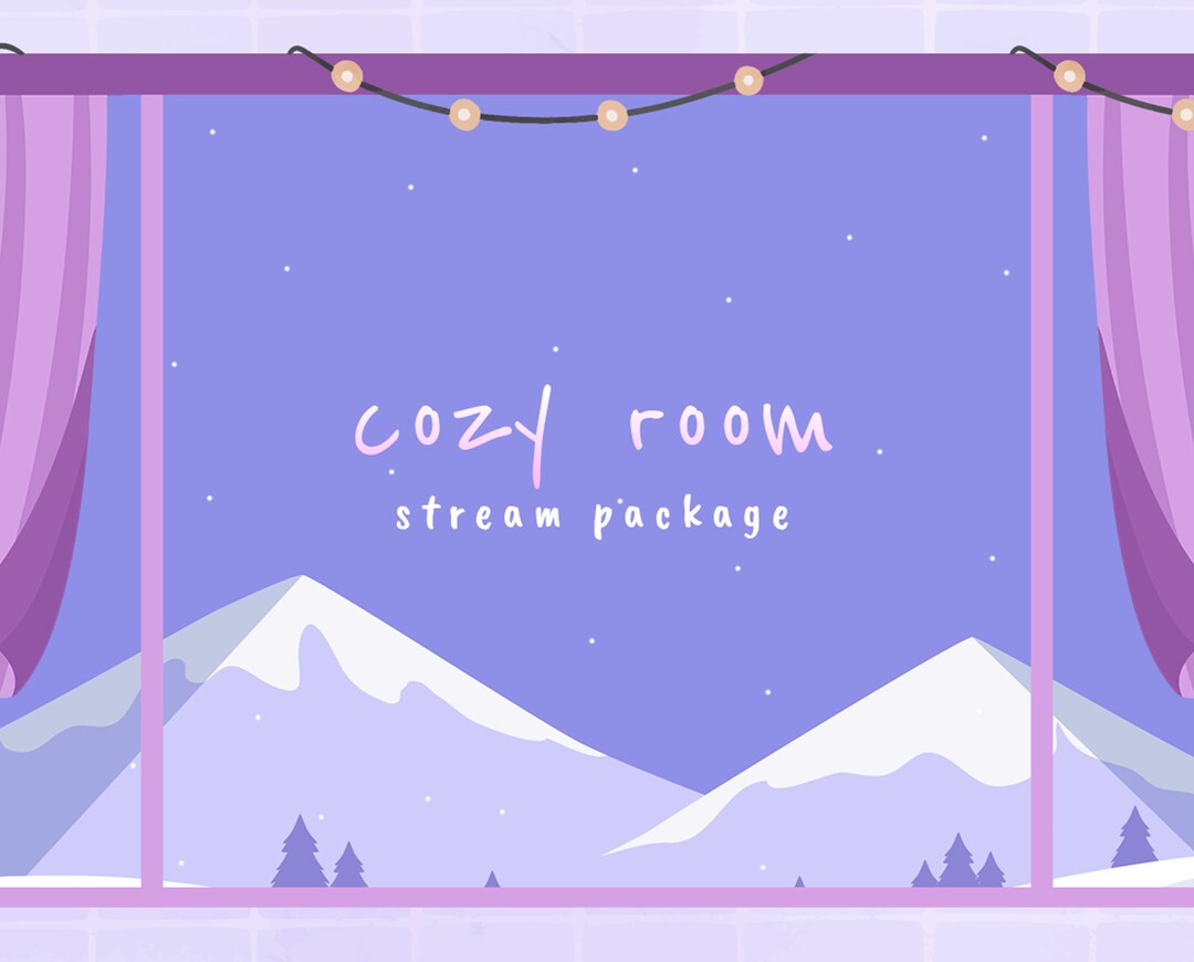Cozy Room Animated Stream Package/transition/stream - Etsy