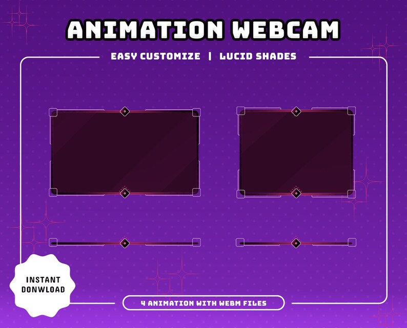 Lucid Shades Animated Stream Package/stream - Etsy