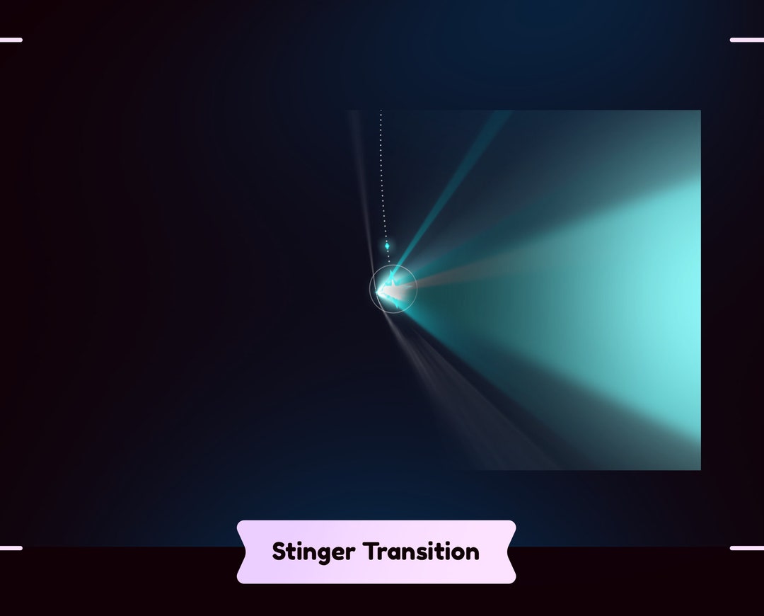 Mystique Vtuber Animated Stream Transition/stream Overlay/transition ...