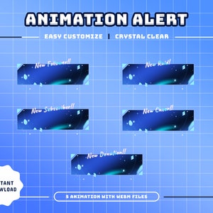 Crystal Clear Animated Stream Package/transition/stream Overlay/panels ...