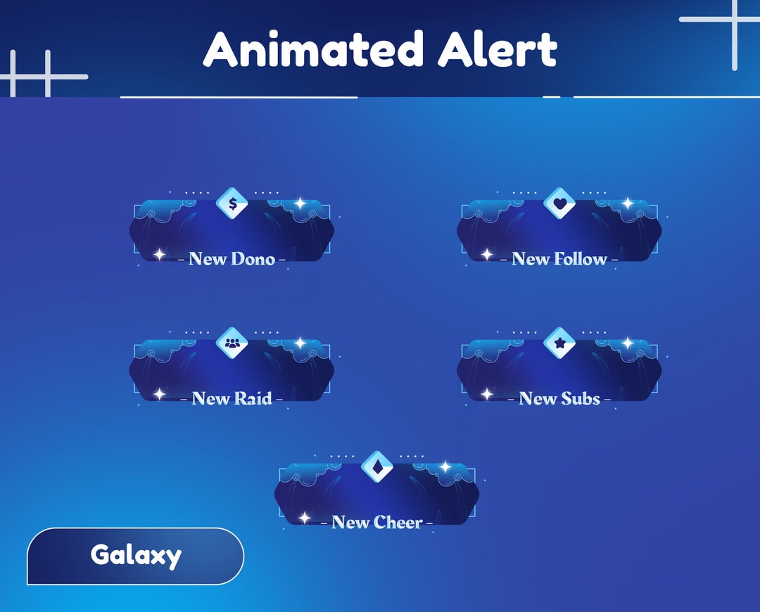 Sky Sphere Animated Stream Alerts/transition/stream Overlay/panel/sky ...