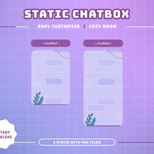 Cozy Room Animated Stream Package/transition/stream Overlay/panels/calm ...