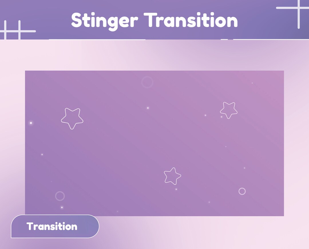 Blush Animated Stream Package/transition/stream Overlay/panels/sky ...