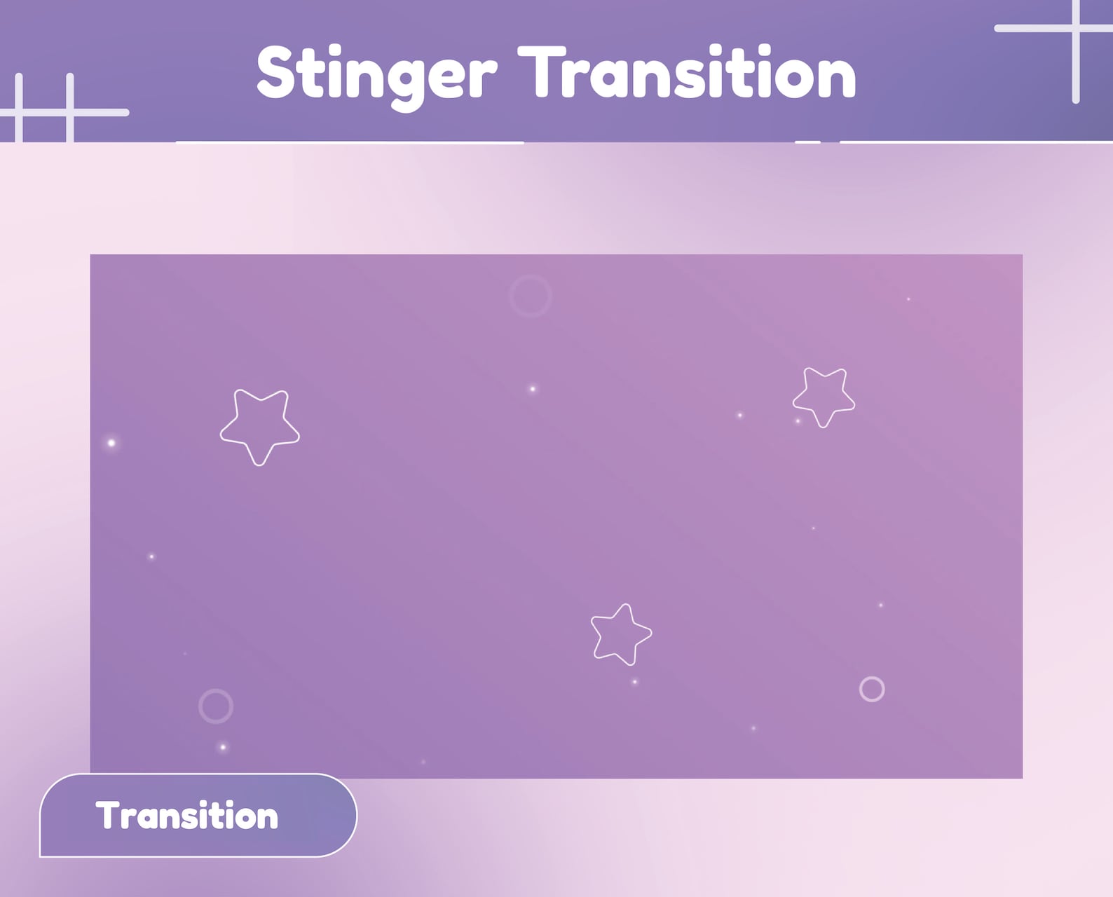 Blush Animated Stream Stinger Transition (webm) - Etsy