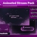 Luminescence Animated Stream Package for Twitch, Youtube/stream Overlay ...