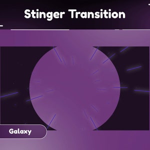 Luminary Star Animated Stream Transition/stinger/stream Overlay/panels ...