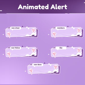 Witch Candy Animated Stream Alerts/transition/stream Overlay/panels/simple/aesthetic/cozy/spooky ...