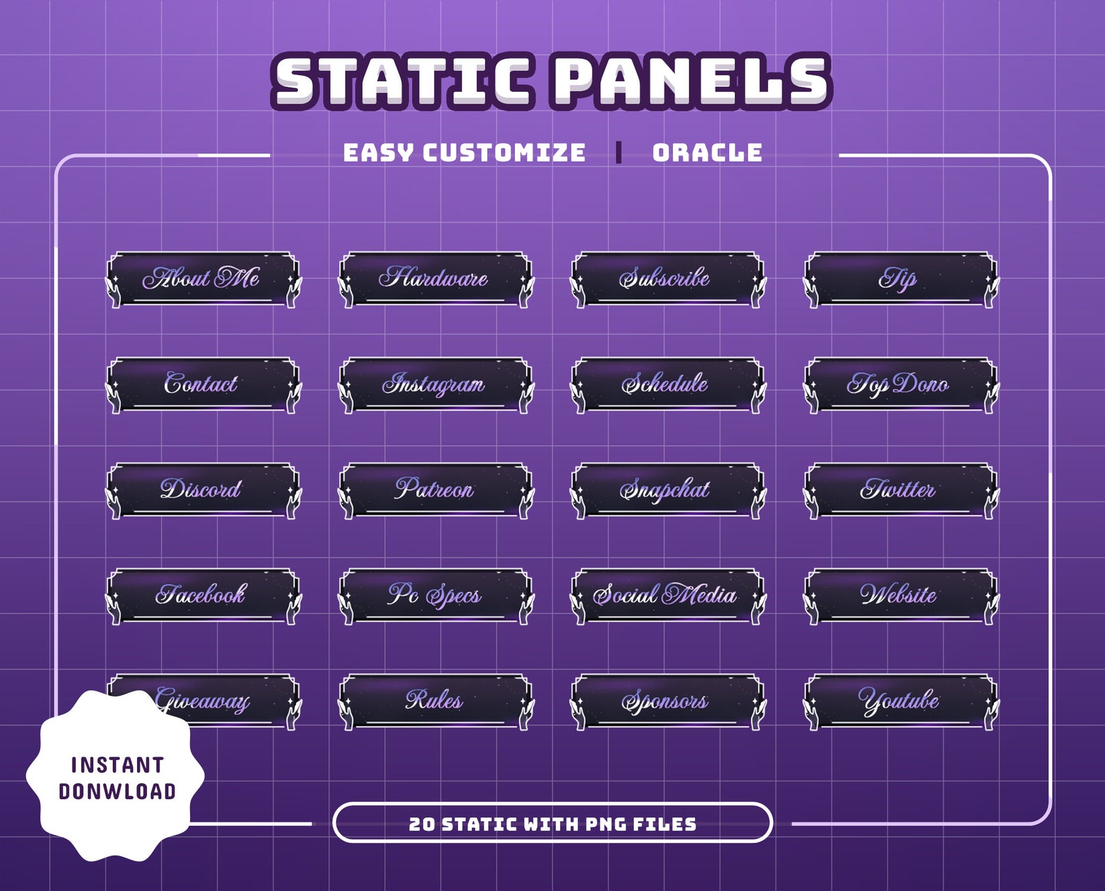 Oracle Animated Stream Package/stream - Etsy