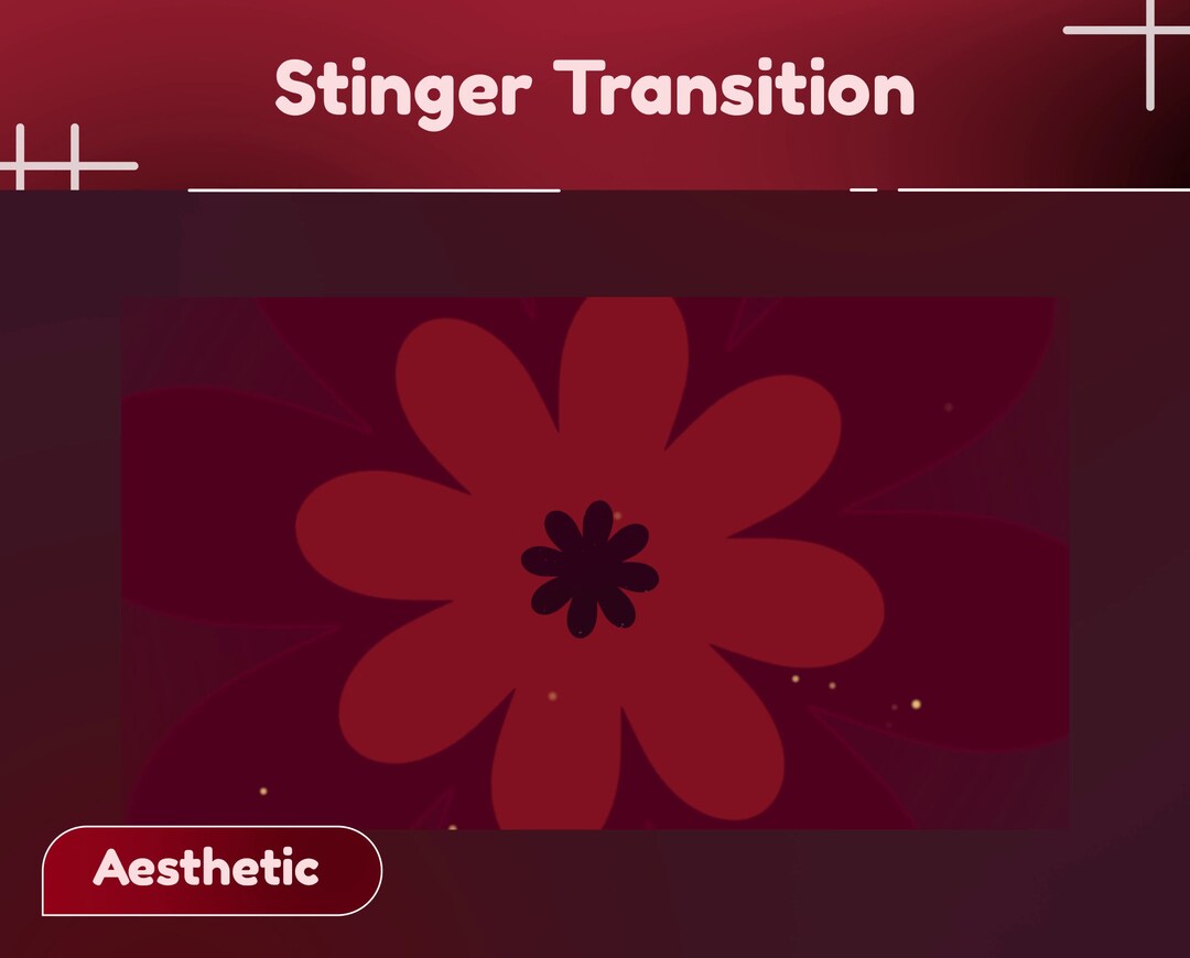 Sakura Essence Animated Stinger Transition for Twitch, Kick, Youtube ...