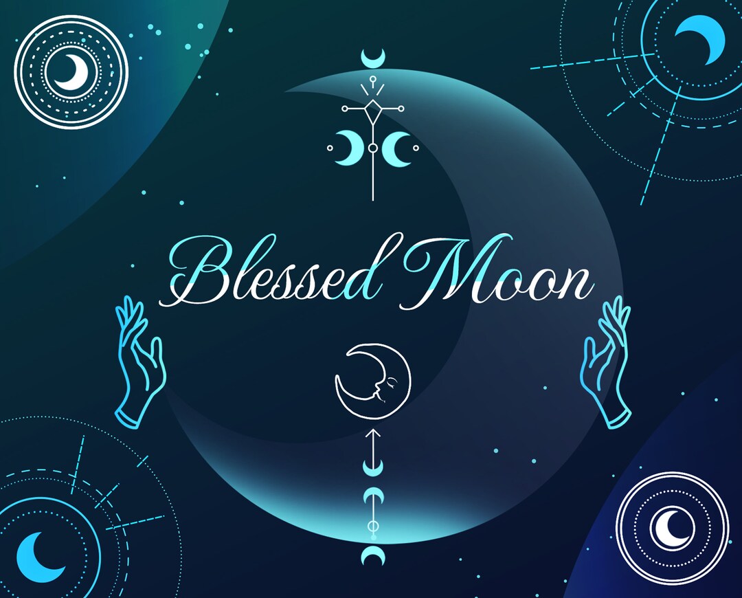 Blessed Moon Animated Stream Package/transition/stream - Etsy