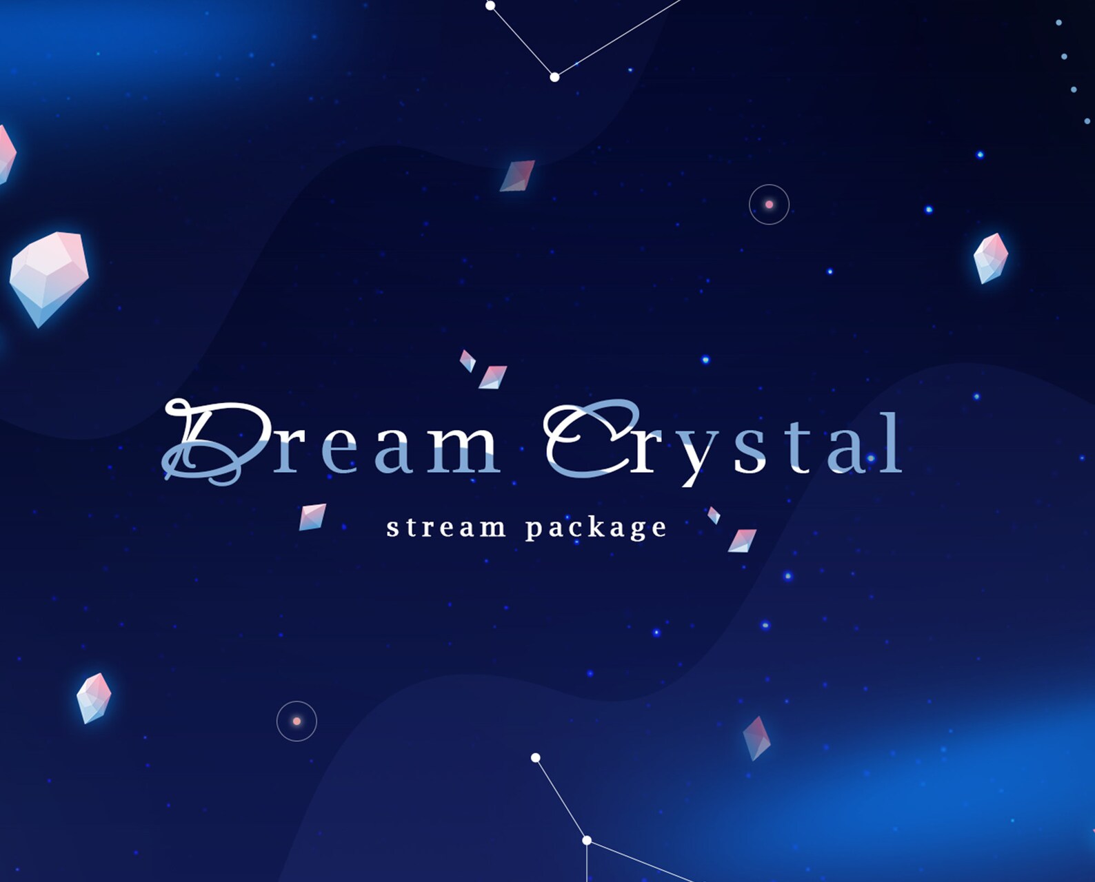 Dream Crystal Animated Stream Package/transition/stream - Etsy