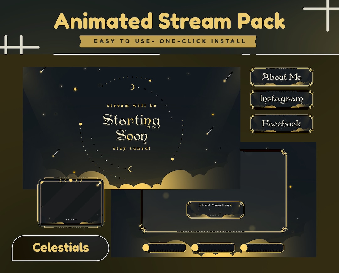 Divine Animated Stream Package/transition/stream Overlay/panels/sky ...