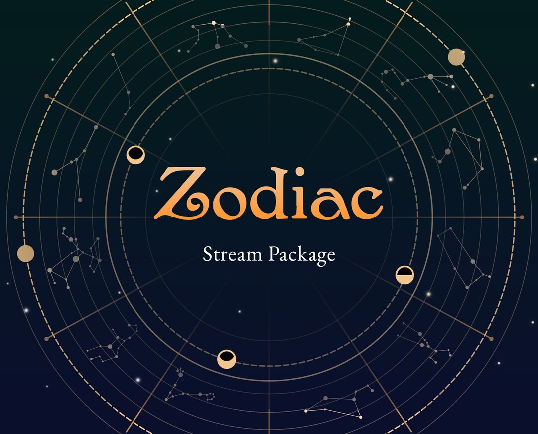 Zodiac Animated Stream Package/transition/stream - Etsy