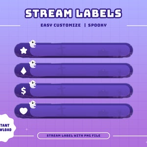 Spooky Animated Stream Package/twitch Overlay/transition/panels ...