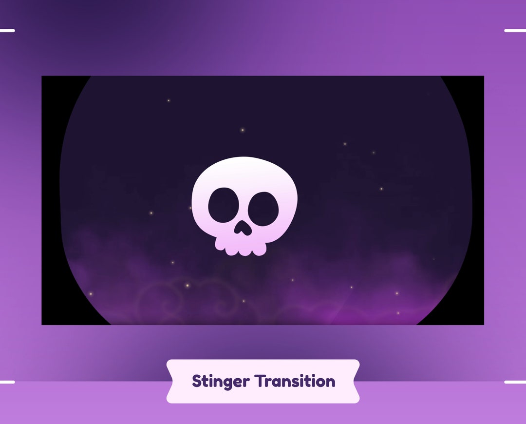 Haunted Vtuber Animated Stream Transition/stream Overlay/transition ...