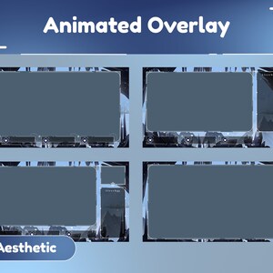 Ice Mountain Animated Stream Pack | Winter Overlay, Alerts, Transitions ...