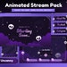 Twilight Spell Animated Stream Package/transition/stream Overlay/panels ...