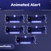 Spiral Animated Stream Transition/stream Overlay/simple/dark Blue ...