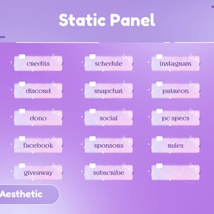 Luminescence Animated Stream Package for Twitch, Youtube/stream Overlay ...