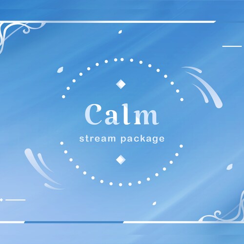 Twitch Stream Overlay Package / Windows Theme / Simple / - Etsy