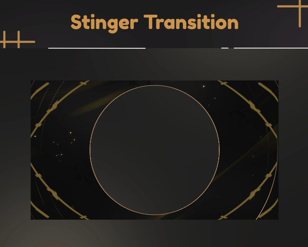 Sky Line Animated Transition/stinger/stream Overlay/stream Package ...