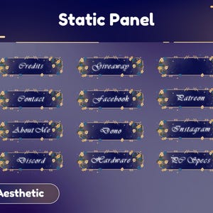 Royal Blossom Animated Stream Package/twitch Set/stream Overlay ...