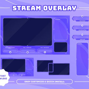 Stellar Animated Stream Package/transition/stream Overlay/panels/calm ...
