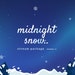 Midnight Snow Animated Stream Package/snow Theme/cute Theme/dark/snow ...