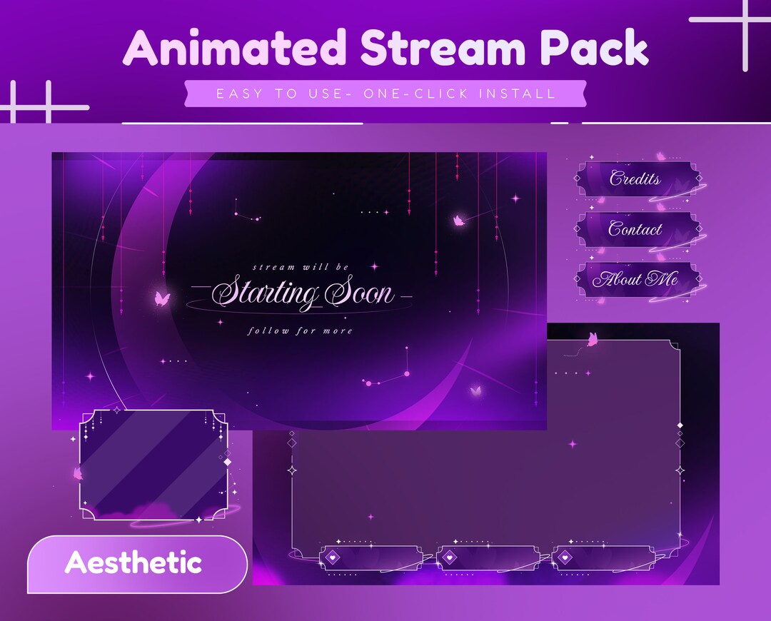 Zodiacus Viorel Animated Stream Package/transition/stream Overlay ...
