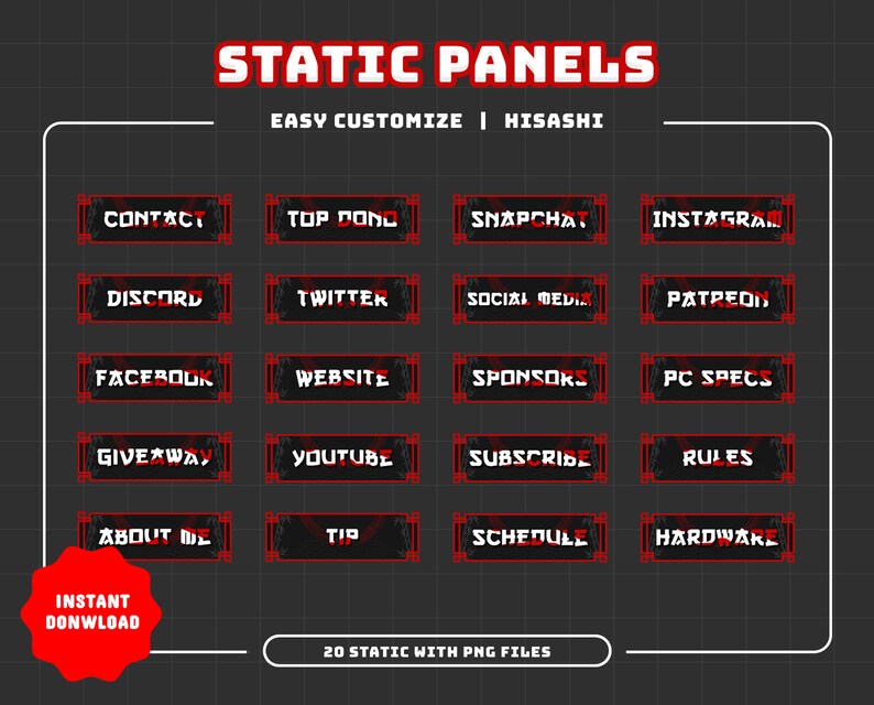 Hisashi Animated Stream Package | Japanese Theme (digital Download) - Etsy