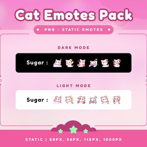 Tired Emotes Pack-cute Bunny/emote Bundle/discord/youtube/twitch Emote ...