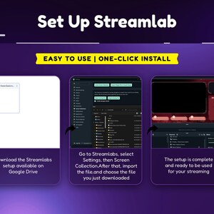Undersea Cascade Animated Stream Overlay Package for Twitch/sparkling ...