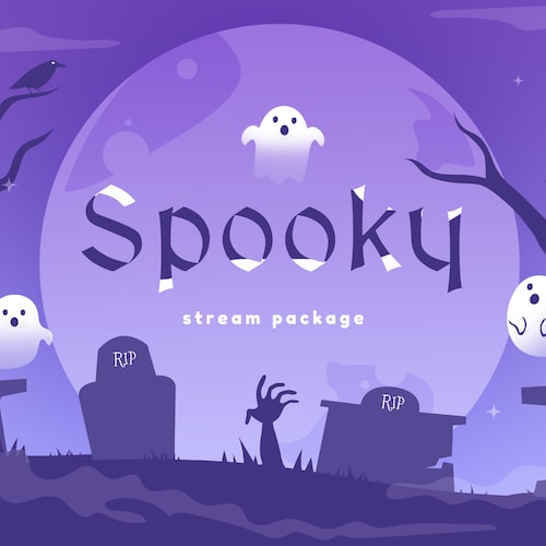 Spooky Animated Stream Package/twitch - Etsy
