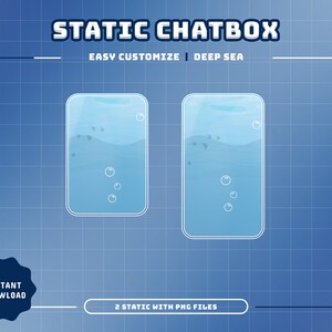 Deep Sea Animated Stream Package/stream Overlay/transition/panels/ocean ...