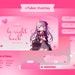 Beautiful Vtuber Animated Stream Package/stream Overlay/panels/vtuber ...
