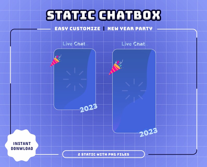 New Year Party Animated Stream Package/transition/stream - Etsy